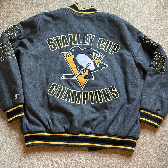 STARTER | Jackets & Coats | Pittsburg Penguins Stanley Cup Champions ...